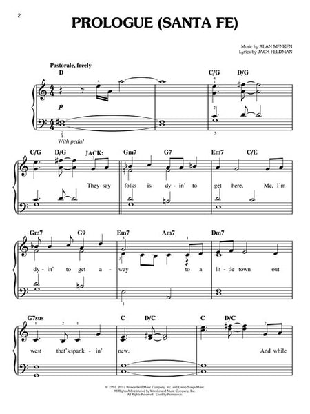 Newsies The Broadway Musical Easy Piano - Boothe Music