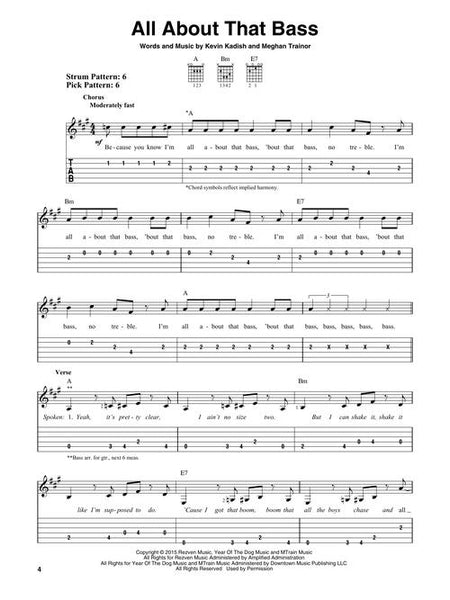 Easy Guitar Sheet Music 2010-2019 - Boothe Music