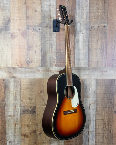 Gretsch Jim Dandy Dreadnought Slope Shoulder Rex Burst - Boothe Music