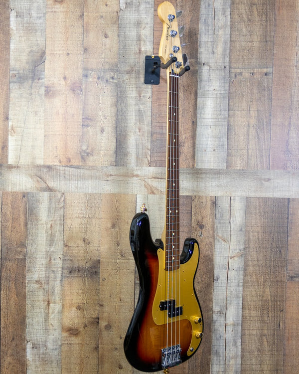Fender Custom Build P-Bass Sunburst Jazz Bass Reverse Headstock ...