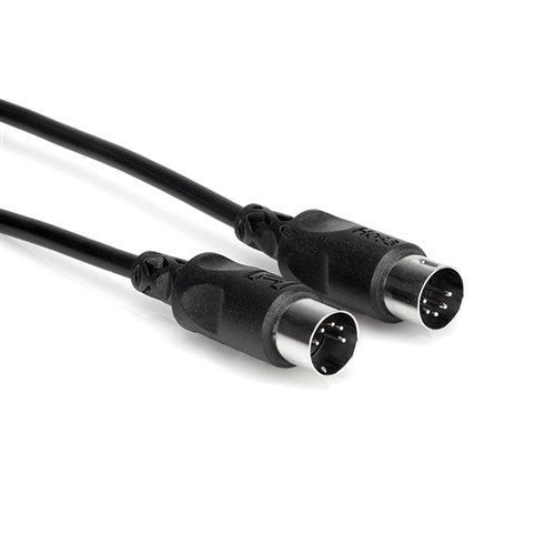 HOSA CABLE MIDI 20' BLACK - Boothe Music